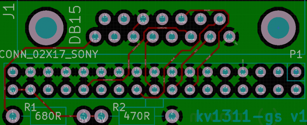 An RGB display for an Apple IIgs – Infnorm's Inftinkering